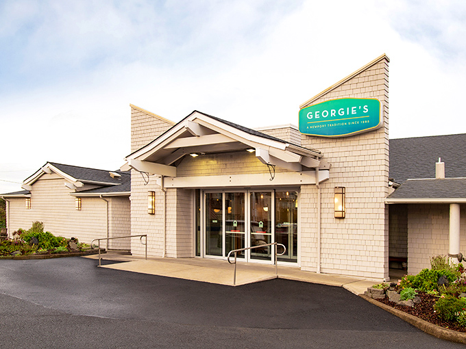 Upscale elegance perched perfectly where sophisticated diners meet the wild Pacific Ocean below.