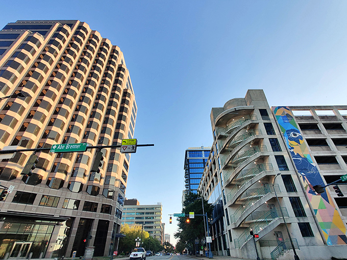Greensboro's skyline reaches for tomorrow while keeping both feet planted in North Carolina soil.