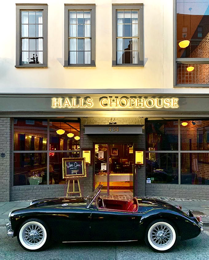 Halls Chophouse commands King Street with the confidence of a restaurant that's earned its reputation.