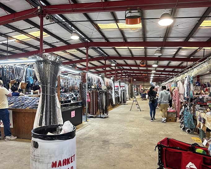 International Market World stretches on like a bargain hunter&rsquo;s dream. Aisles of belts, clothes, and surprises you didn&rsquo;t know you needed &mdash; until now.