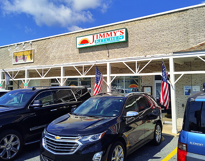 Cheerful storefront promises the kind of home-style cooking that makes vacation mornings feel extra special.