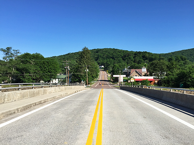 Kitzmiller's quiet street demonstrates that sometimes the best destinations are the most peaceful ones.
