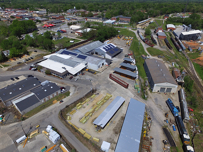 Lancaster's industrial heritage provides a backbone for affordable living in this charming South Carolina community.