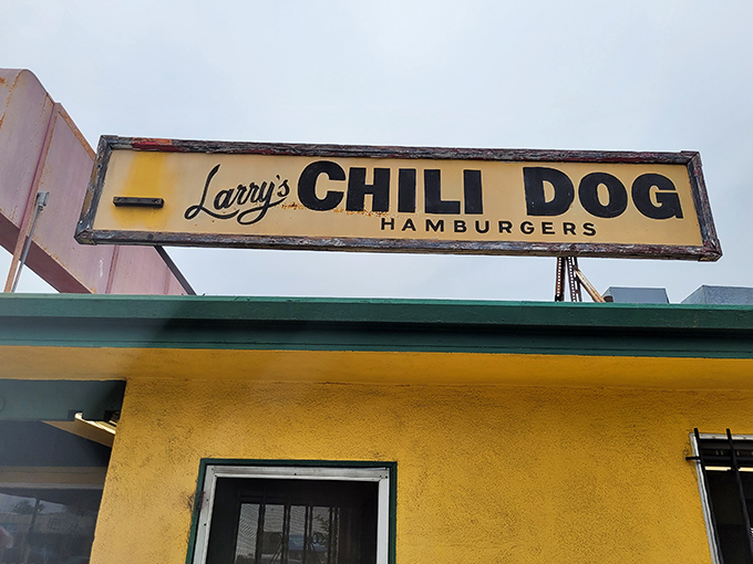 That classic yellow facade and vintage sign promise old-school chili dog perfection &ndash; and absolutely deliver every time.