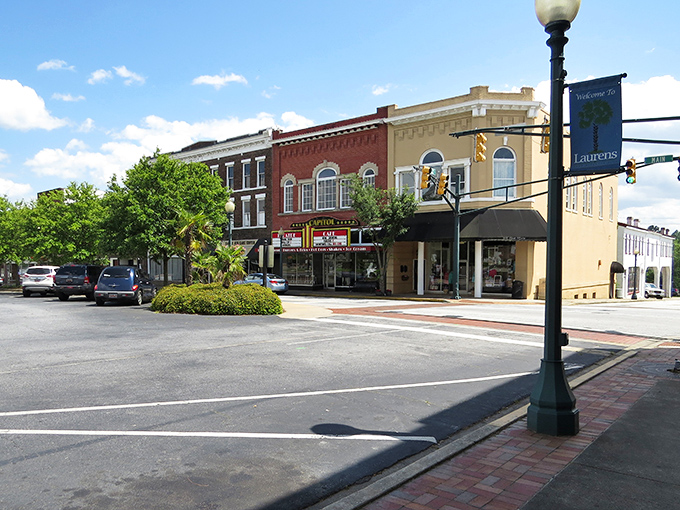 Historic downtown squares like this prove that some things never go out of style - community, charm, and character.