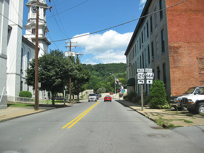 Lock Haven's impressive stone church anchors a community where faith and finances find harmony.