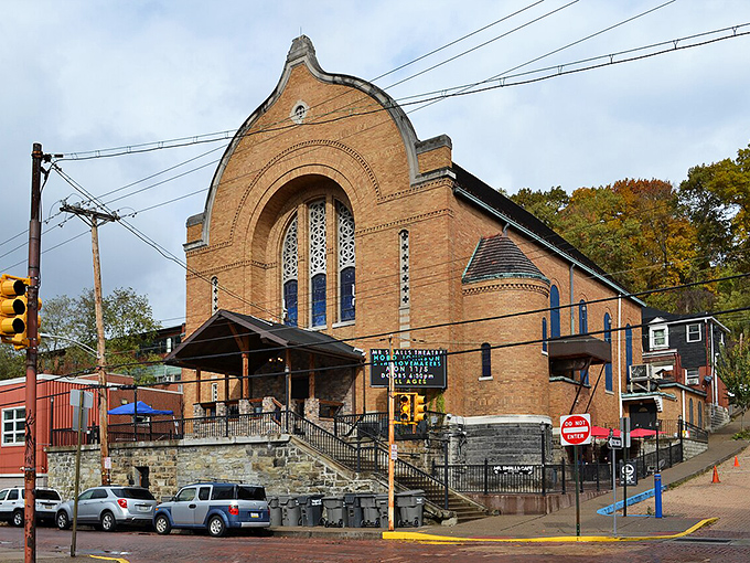 Small-town main streets like this one understand that sometimes less traffic means more character and charm.
