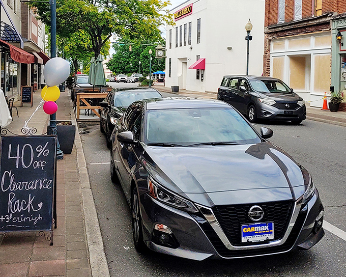 Morganton's courthouse square anchors community life like a reliable old friend, steady through changing seasons. 