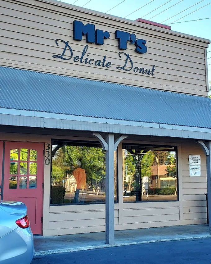 Small-town charm written in weathered wood and hand-painted signs - authenticity you can taste before entering.