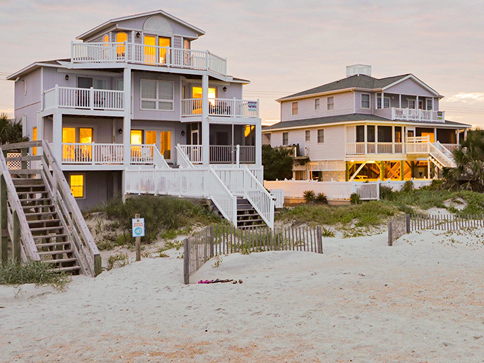 Beachfront living where ocean breezes carry the promise of endless summer evenings ahead.