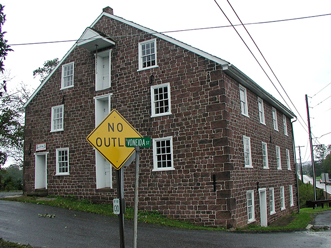 This stone building tells stories of Pennsylvania's past, when communities were built to last for centuries.