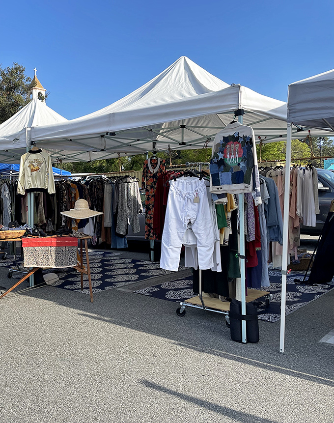 Art for your closet, style for your soul. PCC Flea Market&rsquo;s fashion finds blend vintage flair with one-of-a-kind charm.