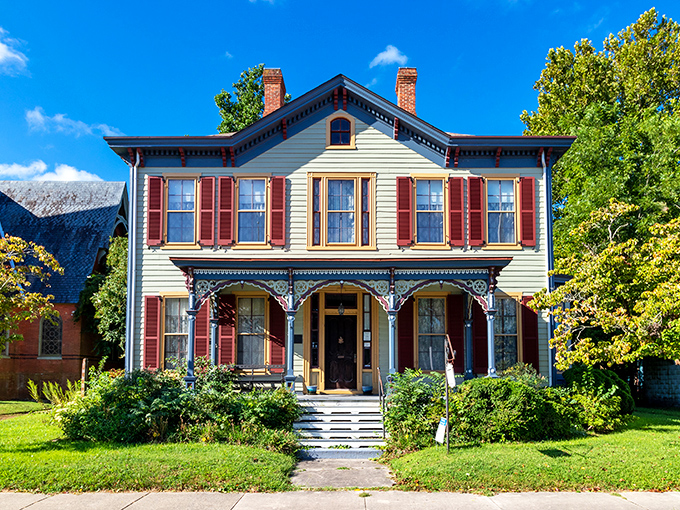 Pocomoke City's Victorian charm - like stepping into your grandmother's favorite photograph, only prettier. 
