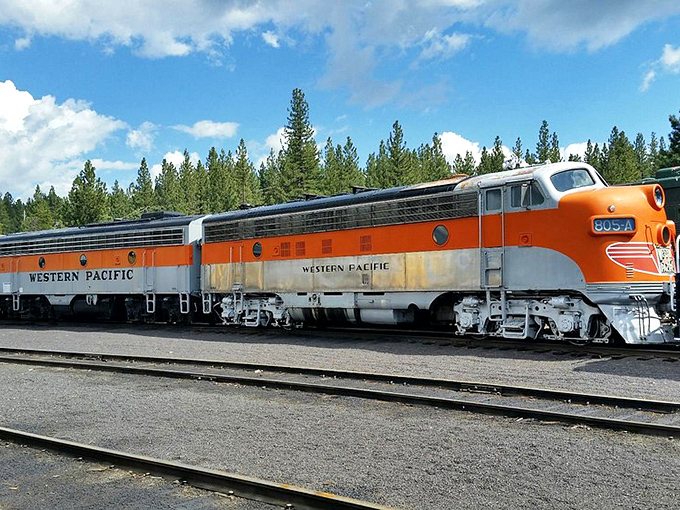 Portola's railroad heritage chugs along with steam engines and dreams of affordable mountain retirement.