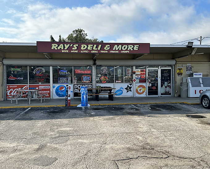 Ray's Deli & More is a one-stop shop for life's essentials: lottery dreams, cold drinks, and sandwiches that put chains to shame.