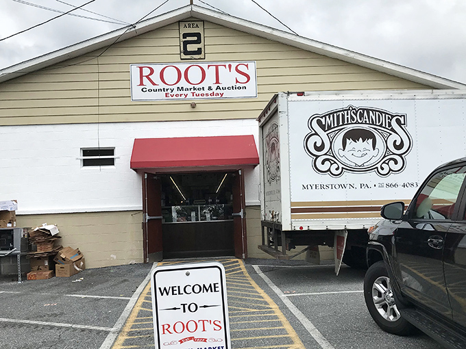 Traditional Pennsylvania Dutch culture comes alive through authentic crafts and fresh local produce displays.