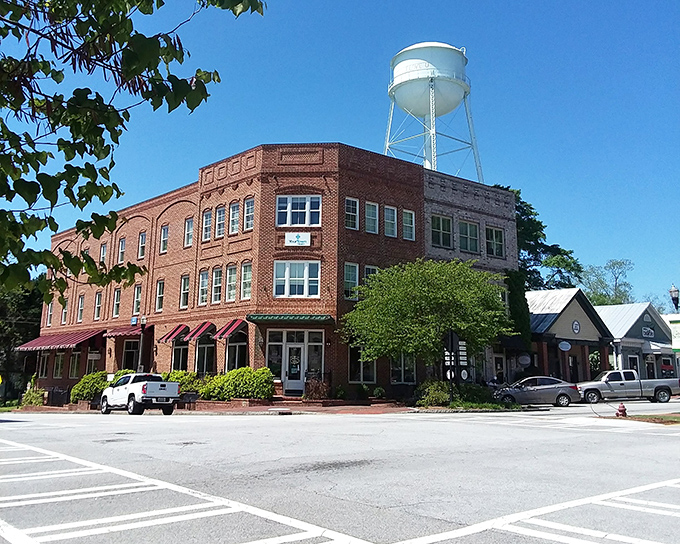 Senoia's brick buildings and wide streets have made it the perfect backdrop for zombie apocalypses and small-town romances alike.