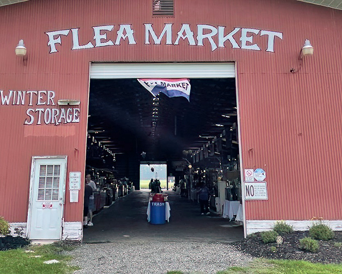 Tecumseh's big red barn stands proud, like it's guarding the best-kept secret in southern Michigan.