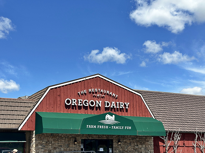 When a working dairy farm opens a restaurant, you know the ice cream's going to be legendary.