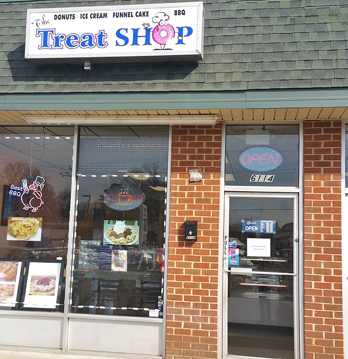 Bright colors and playful signage make this Richmond spot feel like a celebration of sweetness.