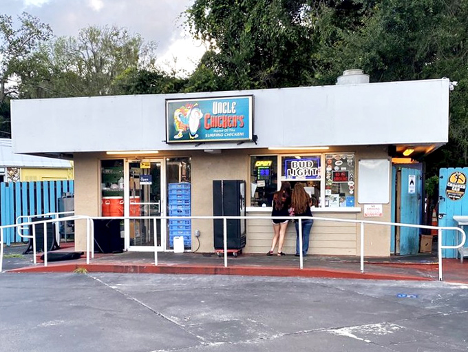 Beach town vibes meet serious chicken skills at this colorful New Smyrna Beach local favorite.