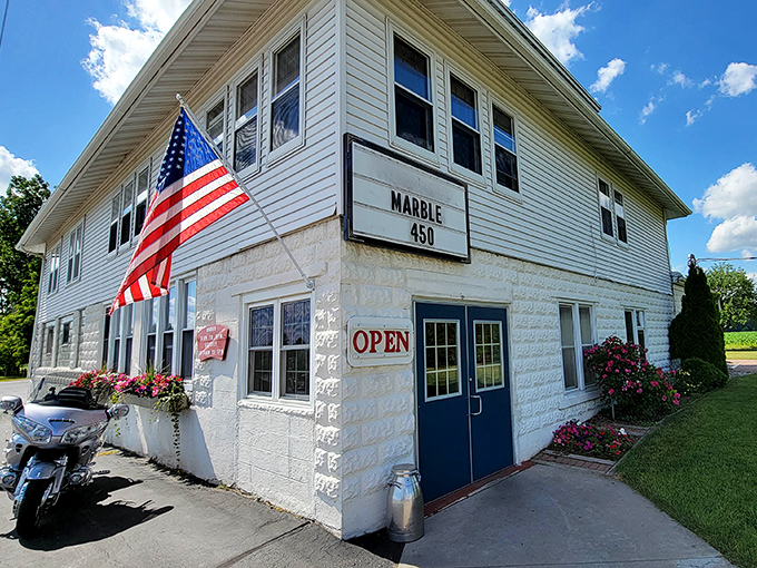 This unassuming white building houses cheese treasures that would make pirates abandon gold.