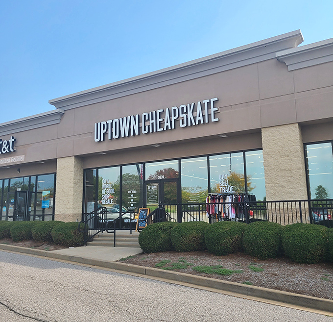 Another polished storefront proves that thrift shopping has officially entered the modern age with style.