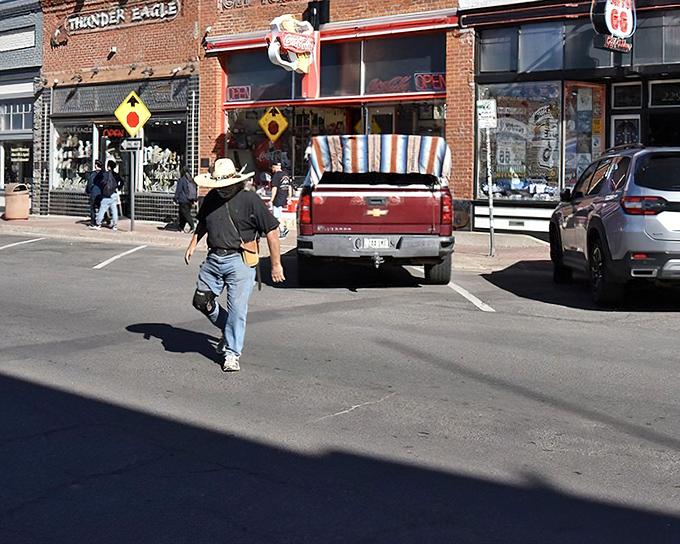 Williams' historic main street preserves Route 66 nostalgia with vintage signs and classic Americana charm.