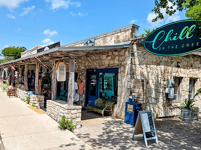 Wimberley's artistic soul shines through rustic stone buildings that house creativity around every charming corner.