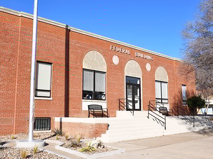 The Federal Building in Altus stands as a symbol of small-town permanence, where your retirement dollars go the extra mile.