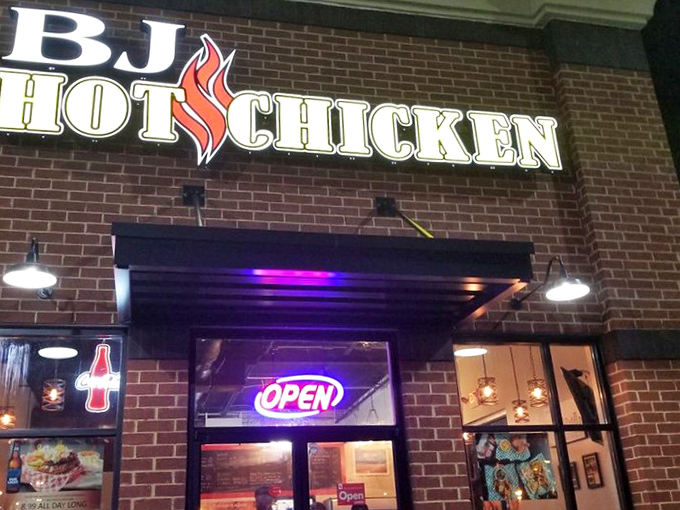 That brick exterior houses chicken so good, it'll make you want to write home about it.