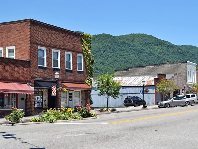 The mountains embrace Big Stone Gap like protective arms, creating a postcard-perfect setting for affordable retirement living.