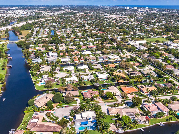 Waterfront homes where your retirement check covers both the view and the lifestyle. Florida's Gold Coast without the golden prices.