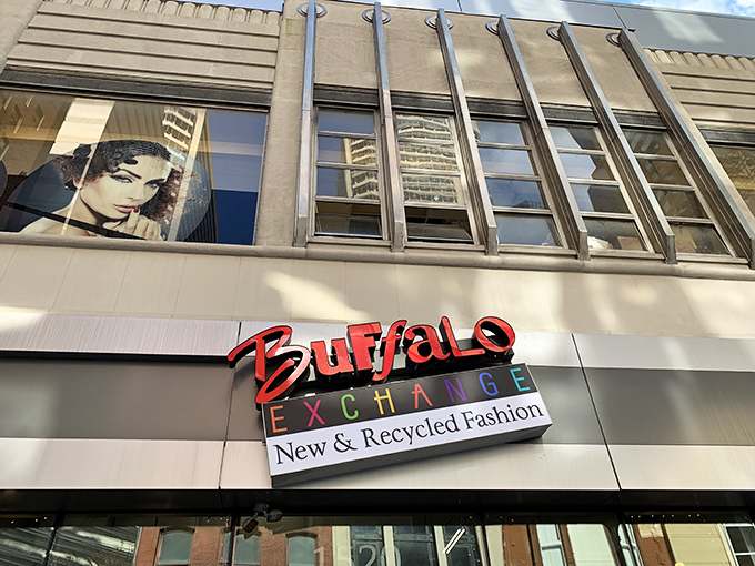 Urban sophistication meets thrift store prices at Buffalo Exchange. The fashion equivalent of finding a Picasso at a garage sale.