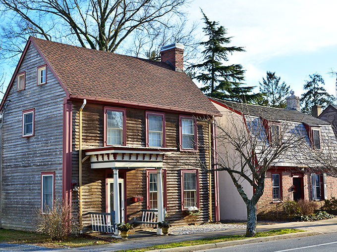 This Victorian beauty stands guard over Camden like a graceful grandmother watching her flock. 