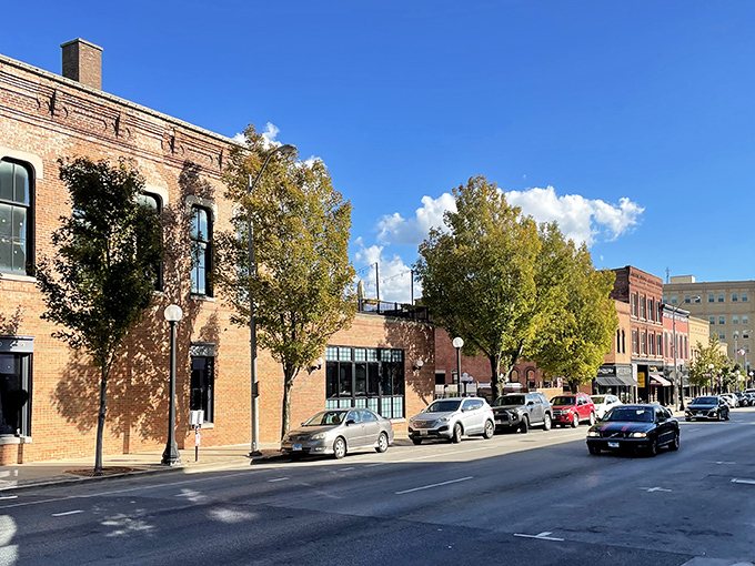 This tree-lined avenue offers the perfect setting for both student life and retirement relaxation.