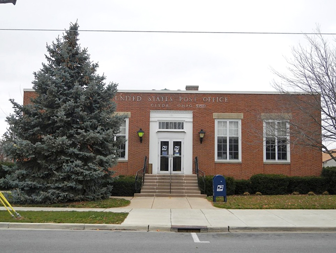 This classic post office building represents the kind of solid, dependable community where your housing dollar stretches comfortably.
