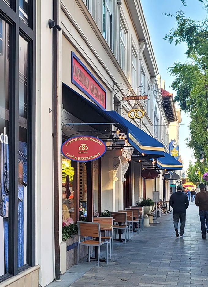 Classic storefront charm proves that the best neighborhood bakeries never need flashy signs or gimmicks.