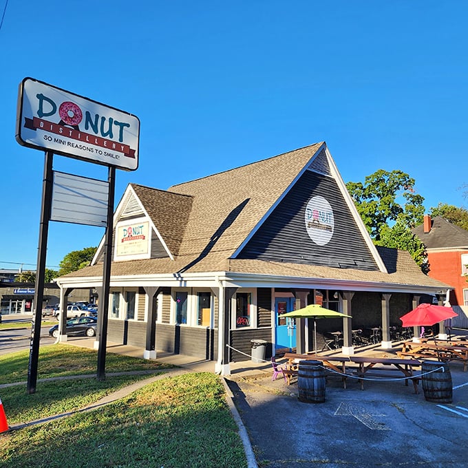 Nashville's most playful donut destination comes complete with outdoor seating &ndash; because donuts taste better with fresh air!