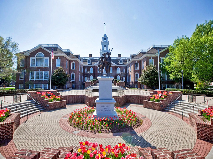 Dover's statehouse where Delaware's big decisions happen at a refreshingly human pace.