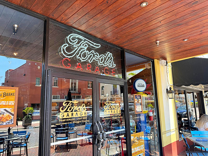 Brick and mortar storytelling with Ford's signature style &ndash; even Henry would approve of these shakes.