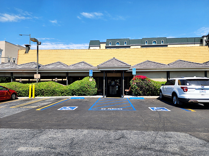 The welcoming exterior promises exactly what's inside &ndash; honest food served with genuine warmth and care.