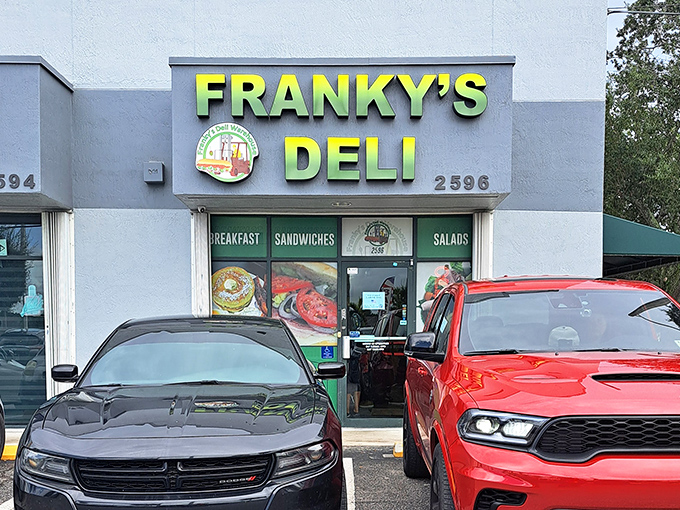 That bright green storefront is like a sandwich signal in the sky &ndash; calling all hungry Hialeah locals home.