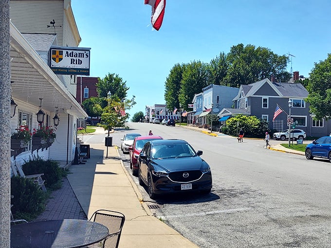 Victorian elegance meets lakeside charm in this postcard-perfect slice of Wisconsin heaven.