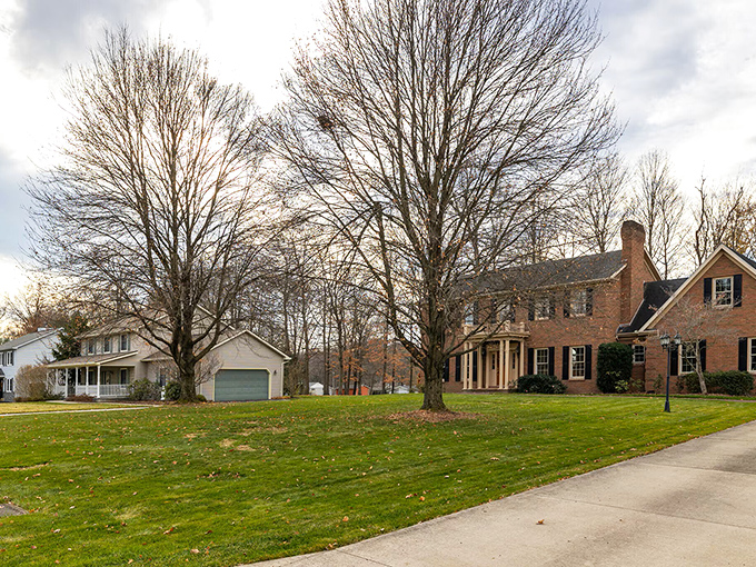 Hermitage's neat neighborhoods spread across gentle slopes, proving that affordable retirement can still mean living in picture-perfect surroundings.