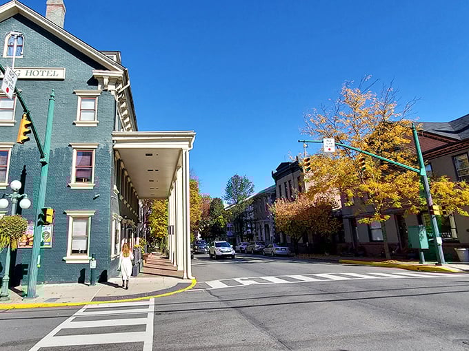 The stately buildings of Lewisburg's downtown invite you to slow down and savor a pace of life from another era.