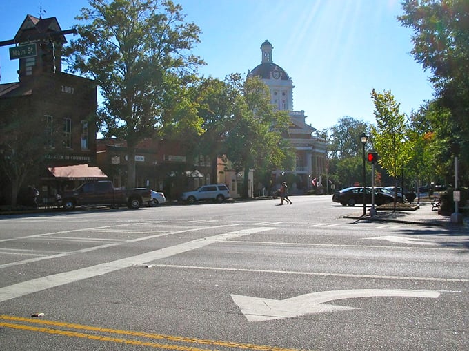 Classic courthouse squares don't get more picture-perfect than this slice of preserved Georgia history.
