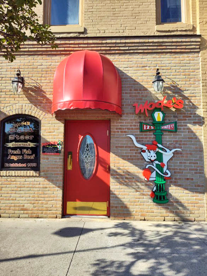 Classic steakhouse vibes meet northern Michigan charm - this is comfort dining at its absolute finest.