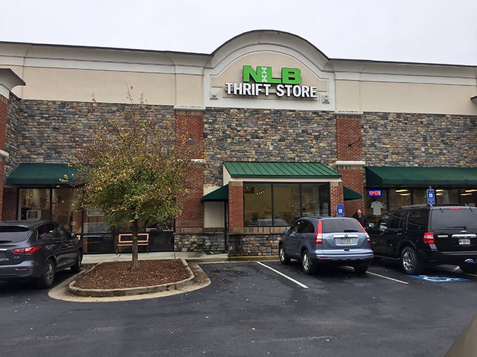 No Longer Bound's polished exterior reflects the care and attention you'll find throughout this organized store.