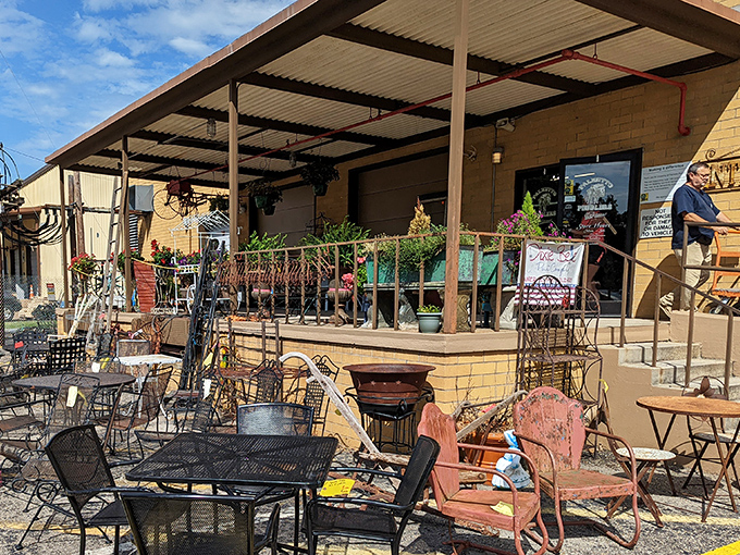 Wide aisles and endless possibilities make this the Disneyland of antique hunting - minus the lines.